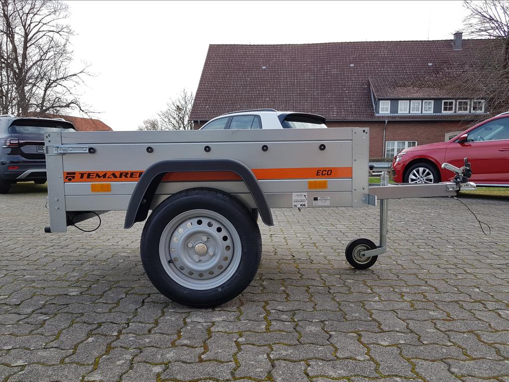 TEMA Temared Eco 1510 750kg Kastenanhänger Reimport | EU-Fahrzeuge ...