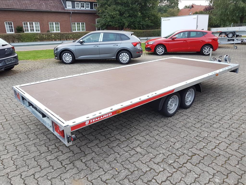 TEMA Temared Carplatform 5121/2 S 3,5t 3.500kg Plattformanhänger Reimport | EU-Fahrzeuge günstig ...