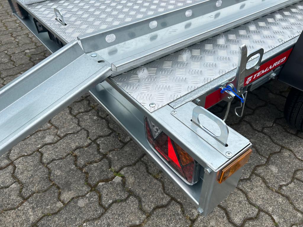 TEMA Temared Moto 2 R Premium 750kg Motorradtransporter 100km/h ...