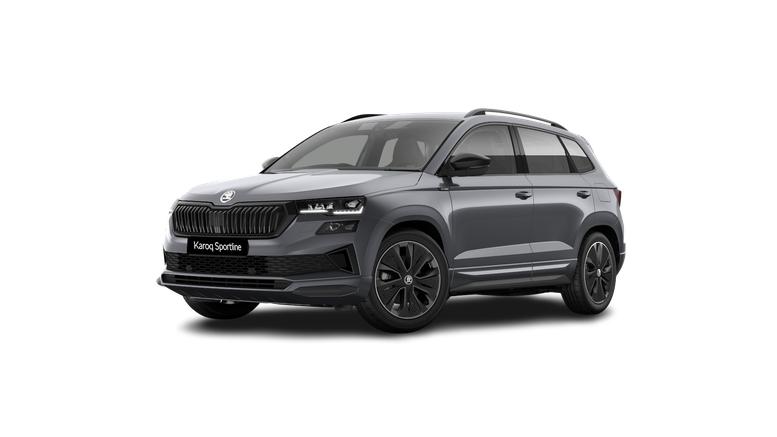 Skoda Karoq Sportline 2.0 TSI 7-Gang-DSG 4x4 Benzin Graphite-Grau ...