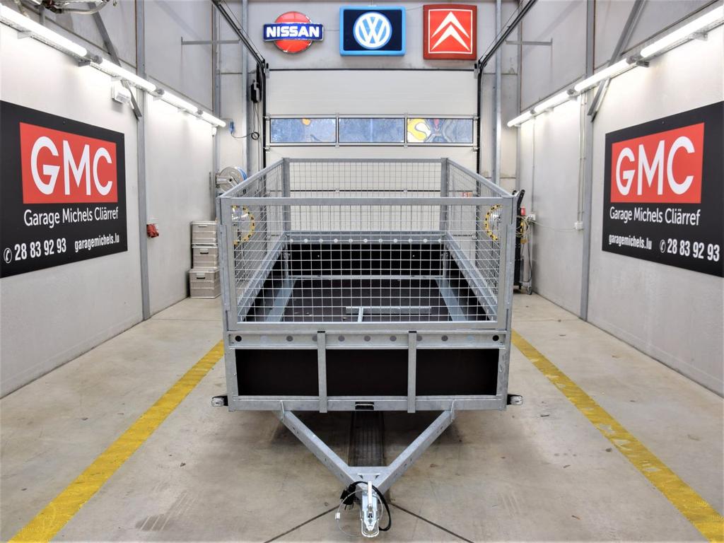 VDM XL EA Plywood 750 kg / Mesures int. 258x150x40cm 750kg non inclinable