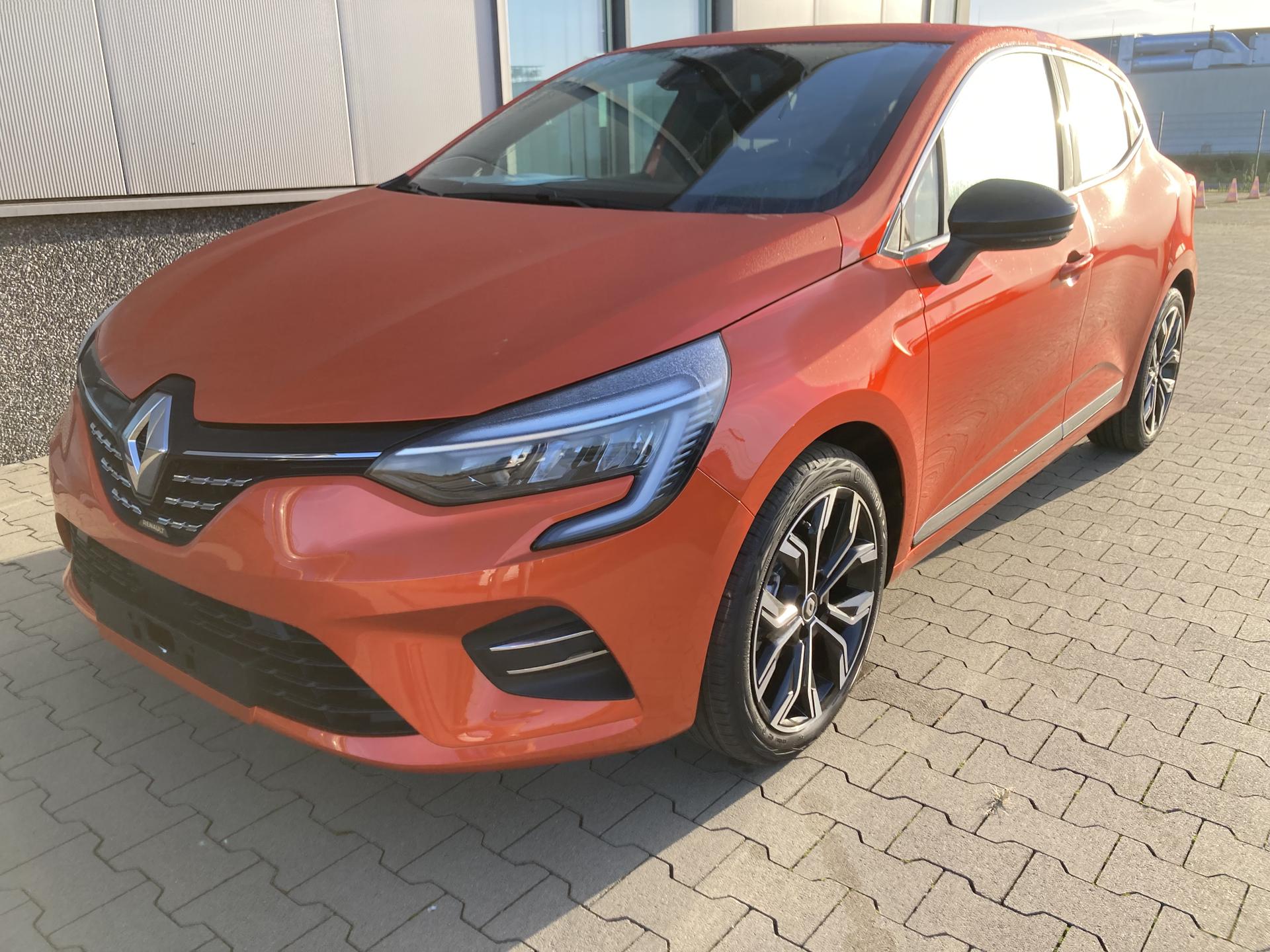 Renault Clio TCe 90 "TECHNO", Orange-Metallic, Winter-Paket ...