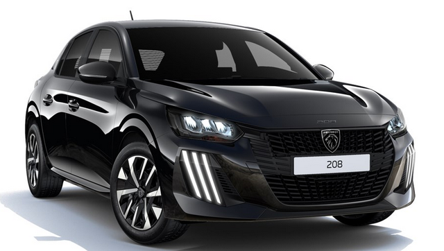 208 Active 1.2 PureTech 75, Metallic Perla-Nera-Schwarz, Sitzheizung ...