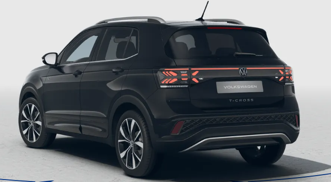 T-Cross R-Line Limited 1.0 TSI 115PS DSG/AUTOMATIK, Schwarz-Metallic ...