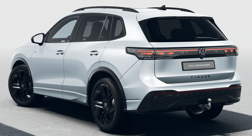 Volkswagen Tiguan R-Line 2.0 TDI 4MOTION 193PS DSG, Oyster-Silver ...