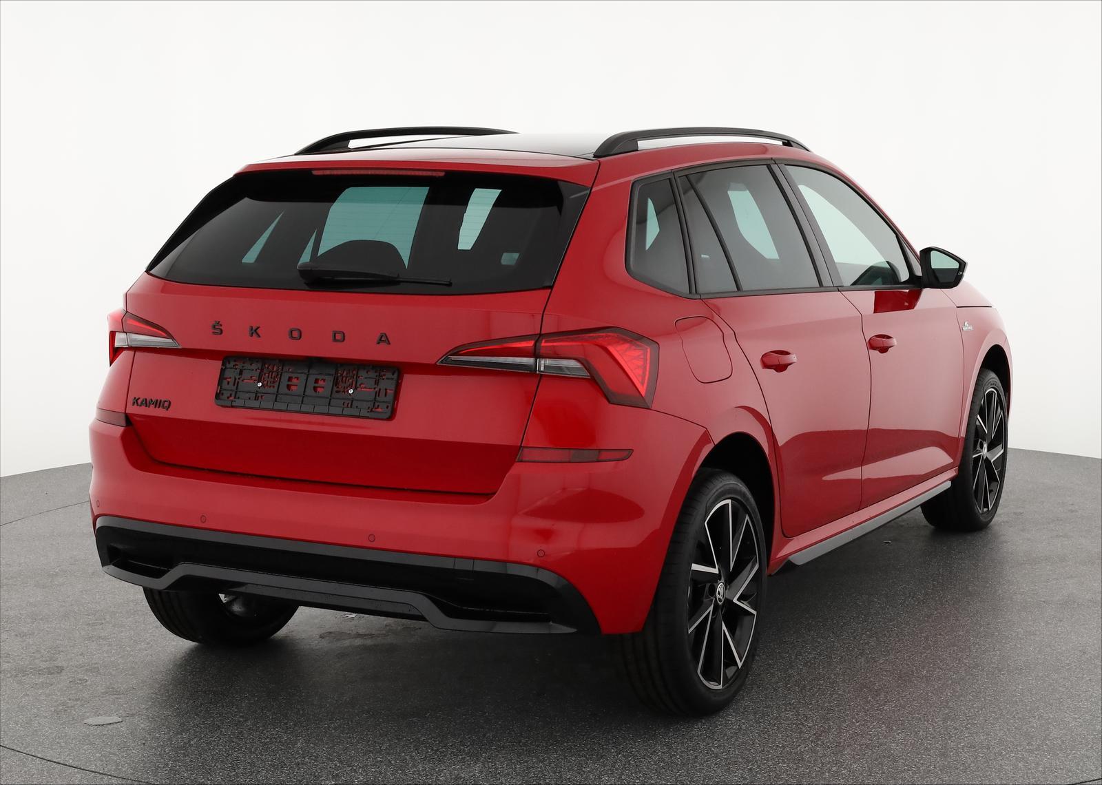 Skoda Kamiq Monte Carlo 1.5 TSI DSG Carlo, el. Klappe, 18-Zoll, Pano ...