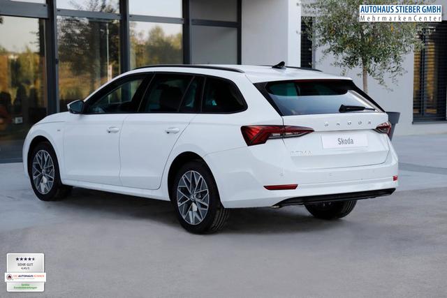 Skoda Octavia Combi Ambition 2.0 TDI 7-Gang-DSG Diesel Moon-Weiß ...